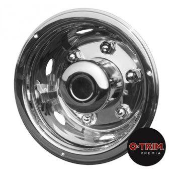 17.5" Super Deluxe Stainless Steel Rear Wheel Trims (Pair) — Parma Group