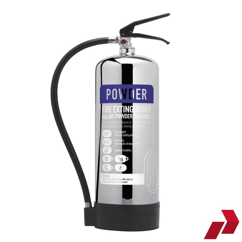 6/9kg Silver Powder Fire Extinguisher — Parma Group