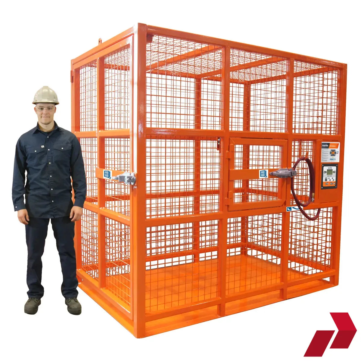 Automatic HD Tyre Inflation Cage (208cm) — Parma Group