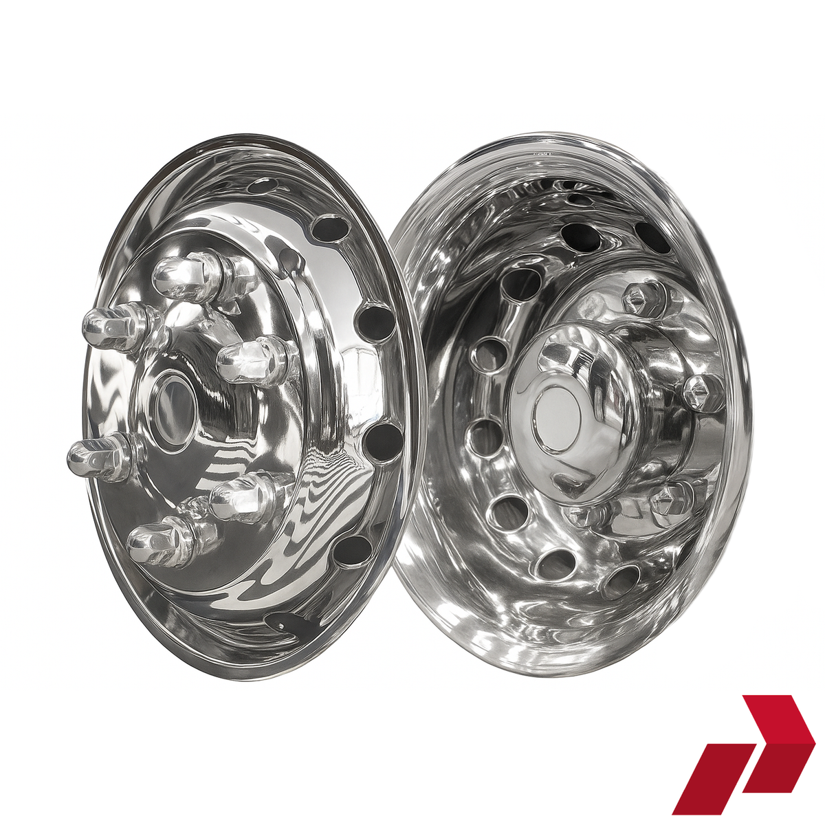 O-Trim 16" Stainless Steel Wheel Trims – Iveco Daily (205mm PCD ...